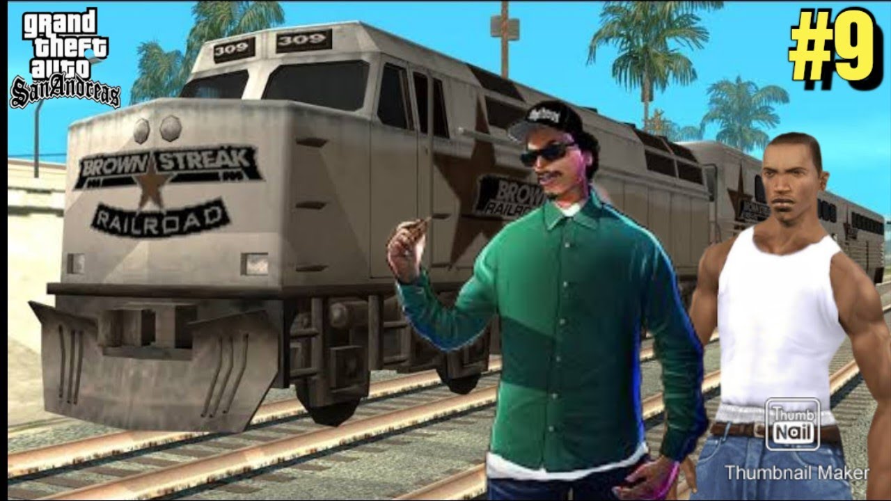 WE STOLE WEAPONS CRATES FROM TRAIN 😎😎 | GTA SAN ANDREAS #9 - YouTube