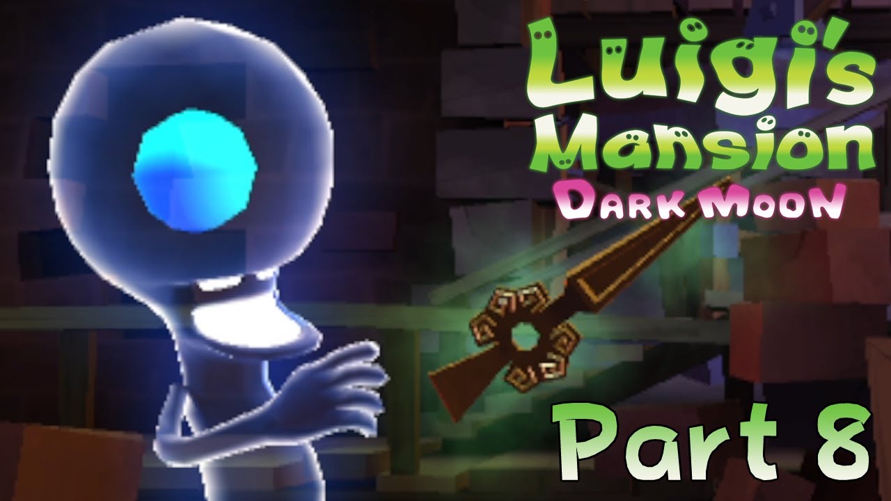 Luigi's Mansion: Dark Moon - Part 8 - Boss Ancient Poltergeist - YouTube