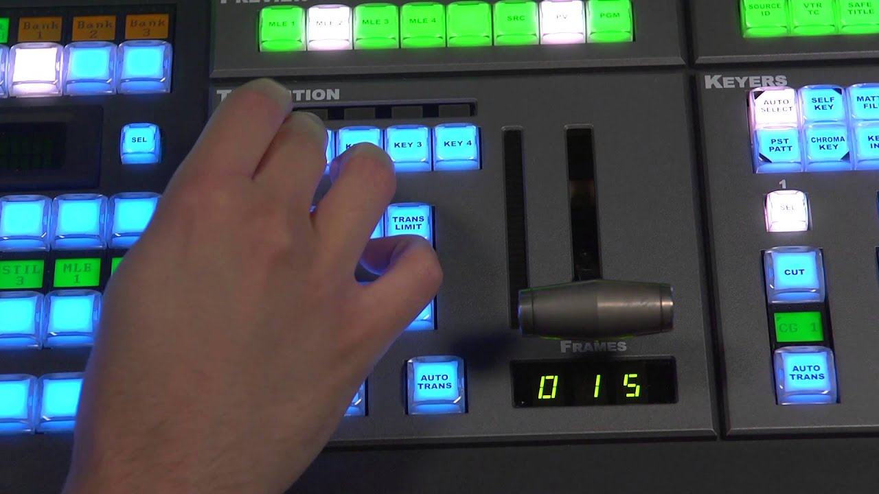 Ross Vision Switcher - Transitions - YouTube