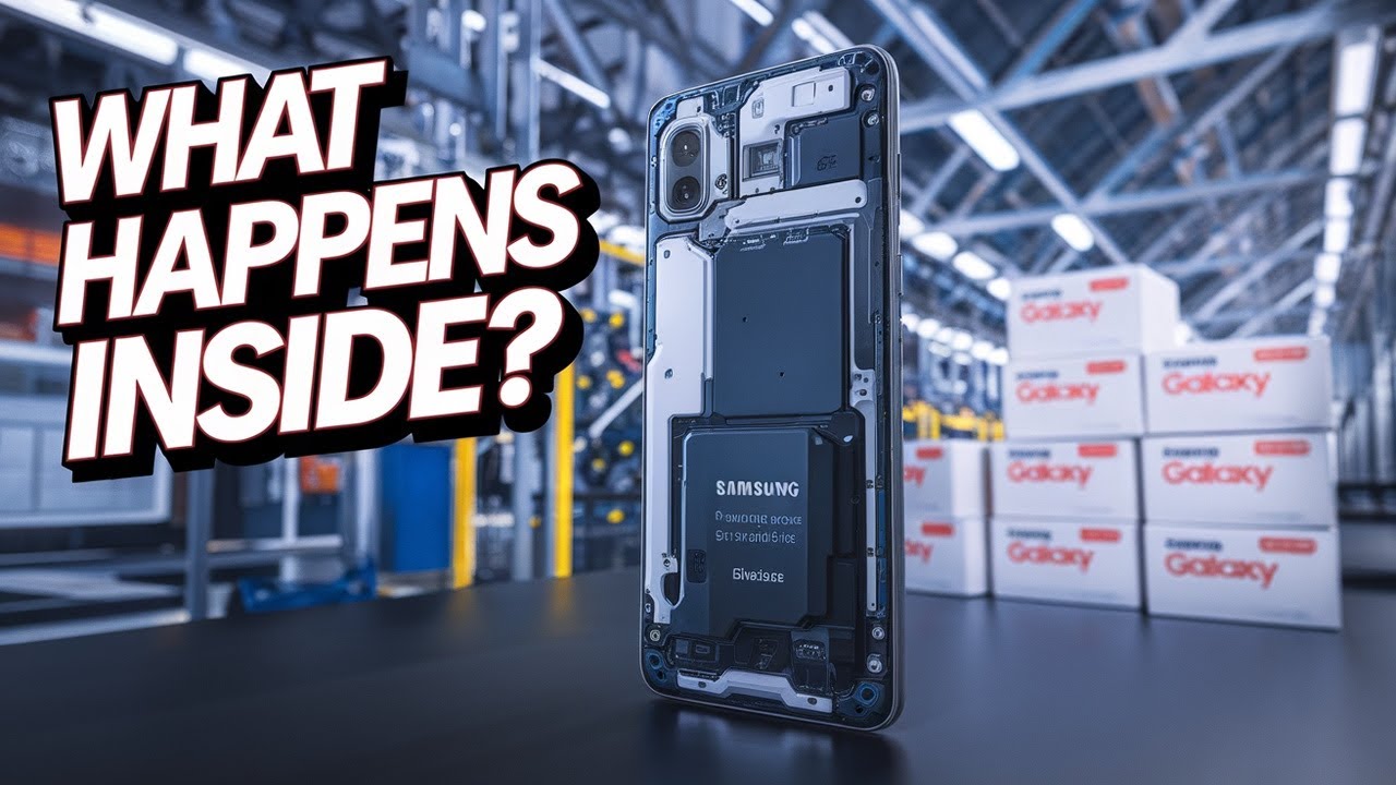 What Happens INSIDE Samsung's Galaxy Factory? - YouTube