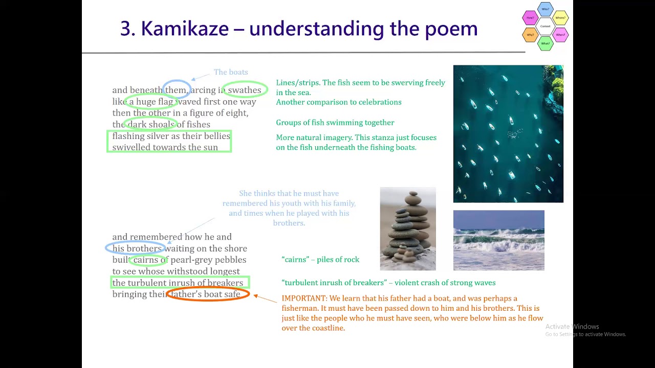 P&C Poetry: Lesson #14 - Kamikaze, by Beatrice Garland - YouTube