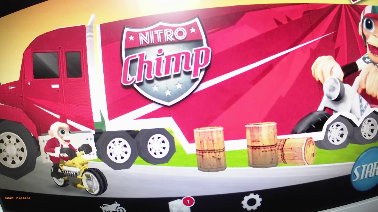 Playing nitro chimp [On the Tv] - YouTube