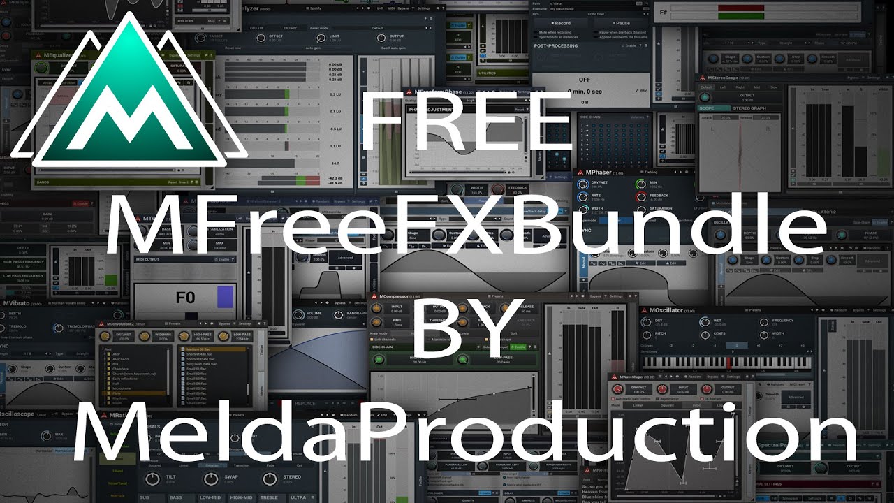 FREE MFreeFXBundle by MeldaProduction - YouTube