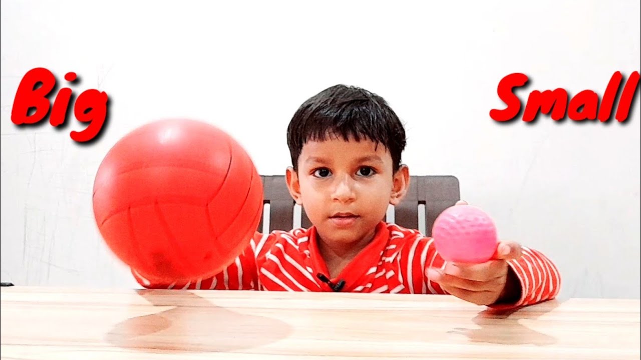 Big and small concept | Activity learning method | kids world - YouTube