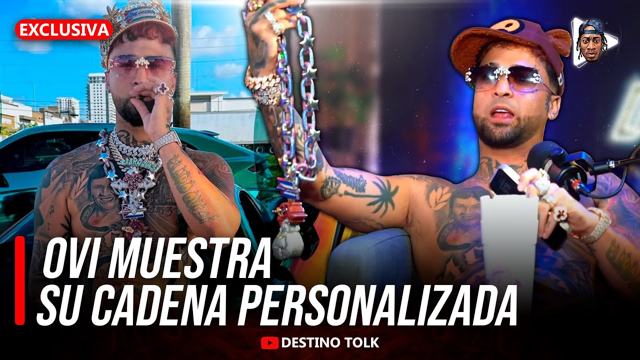 ENTREVISTA A OVI, MUESTRA SU CADENA CON BANDERA CUBANA 🇨🇺VALORADA EN ...