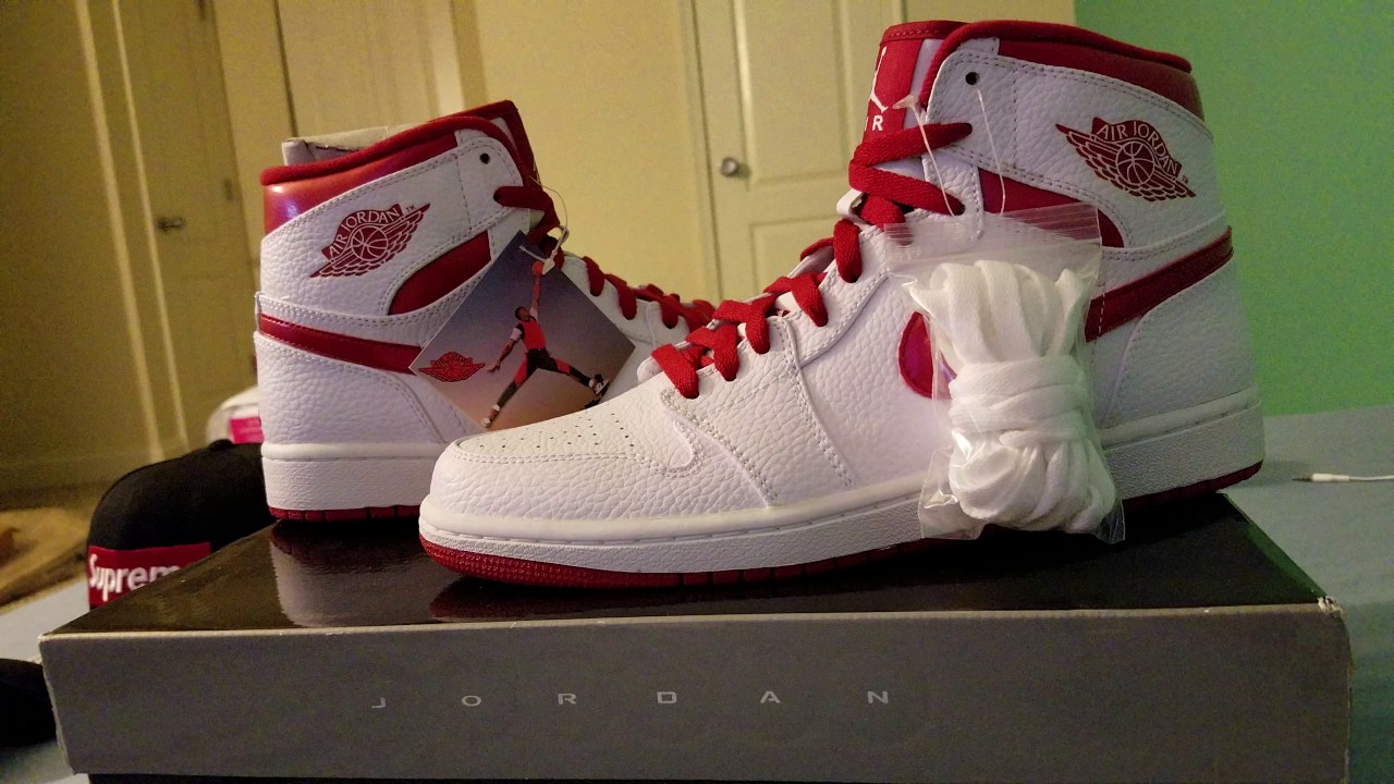 Air Jordan 1 Metallic / Varsity Red AKA DTRT - YouTube