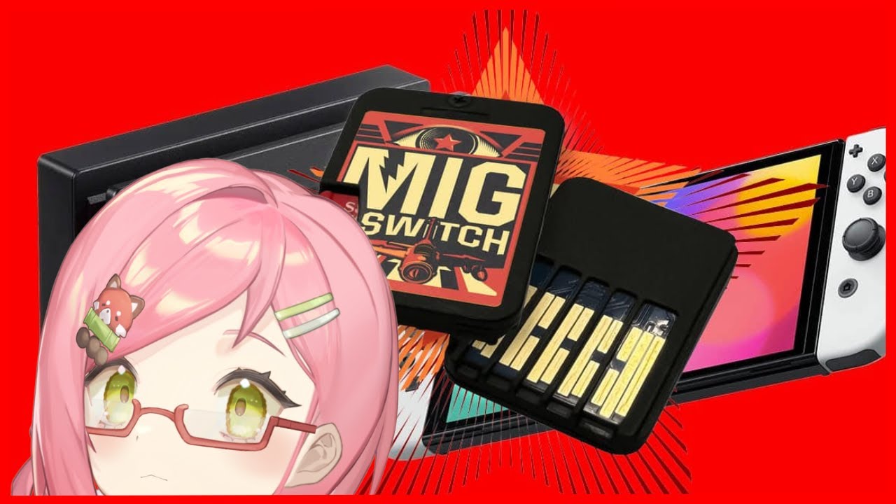 Nintendo won't be happy about this stream... | MIG Switch Flash Cart ...