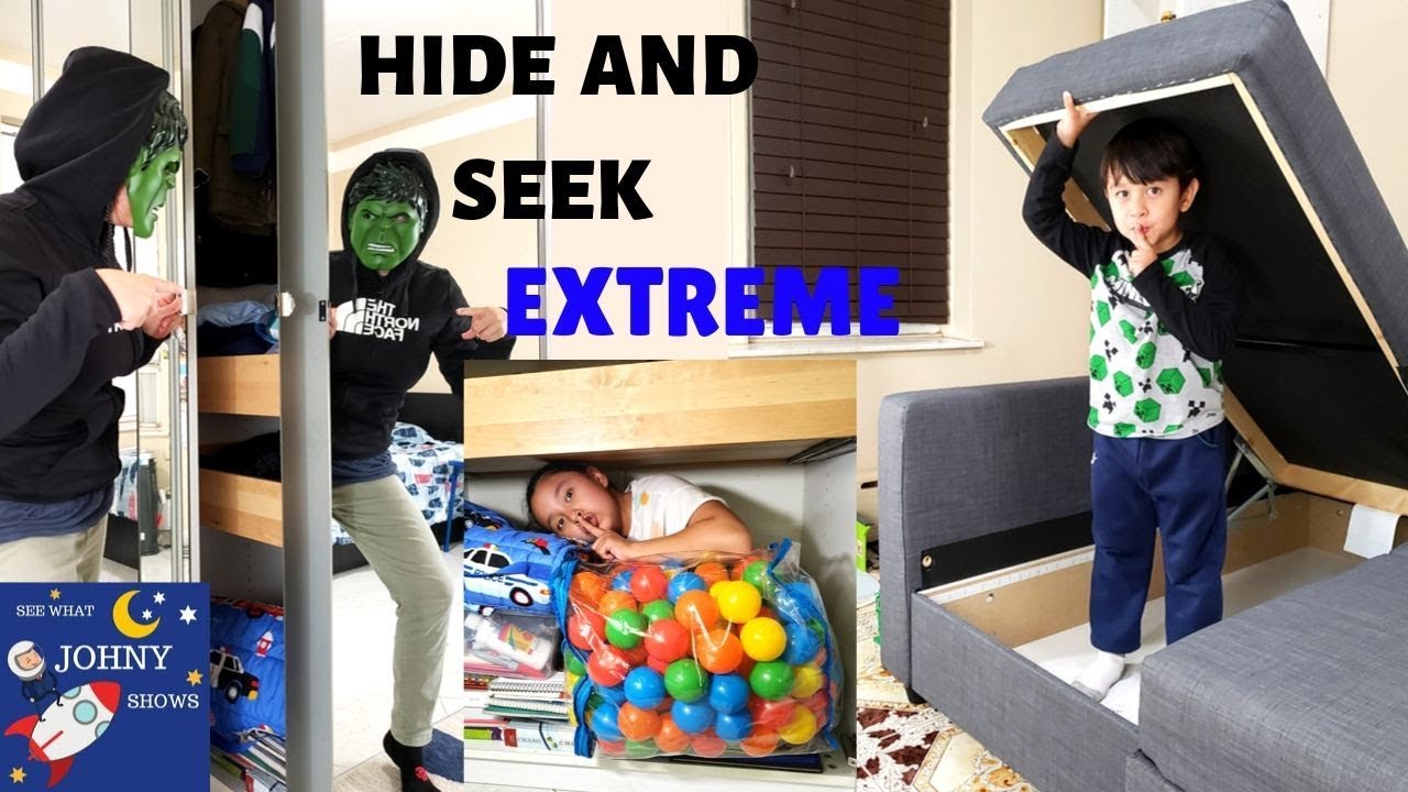 Johny Shows EXTREME Hide And Seek Challenge In Real Life - YouTube