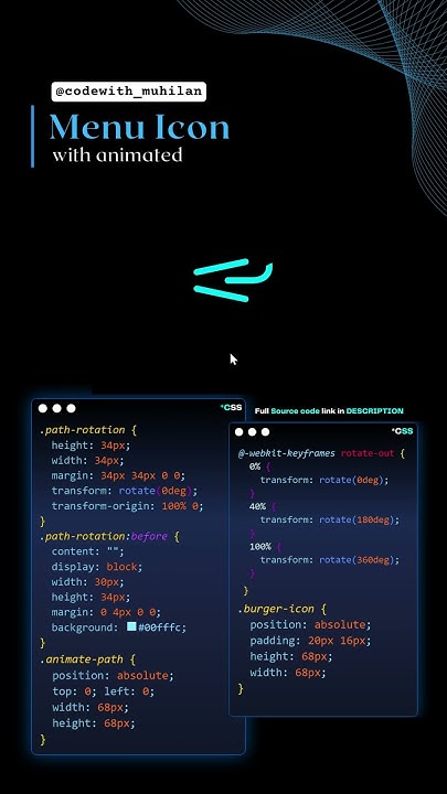 Menu Button Pure Css ️ Subscribe Codewithmuhilan Codewith