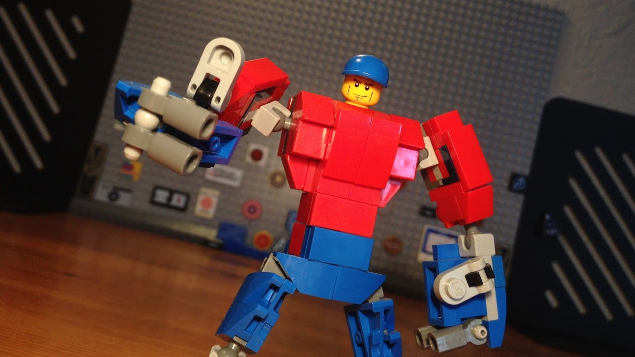 Turning A Lego Minifigure Into A Robot - YouTube