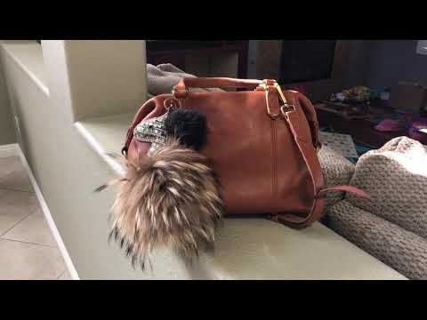 Madewell Kensington Satchel in Saddle