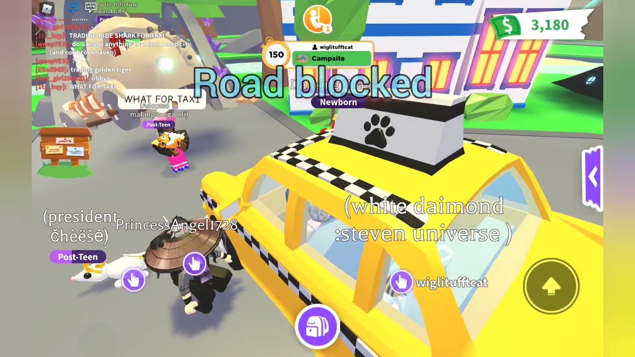 Adopt Me Update Taxi Gamepass! Toxic Taxi Experience From People ...