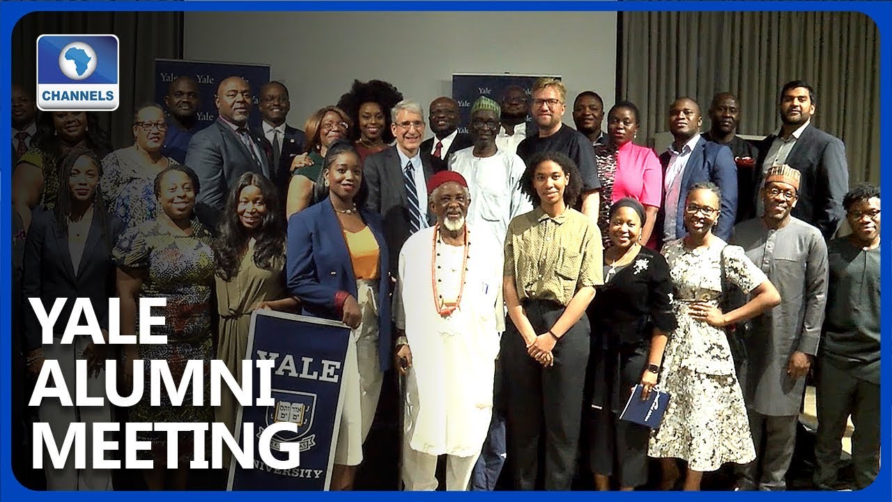 Yale University Alumni Hold Reception Party In Lagos - YouTube
