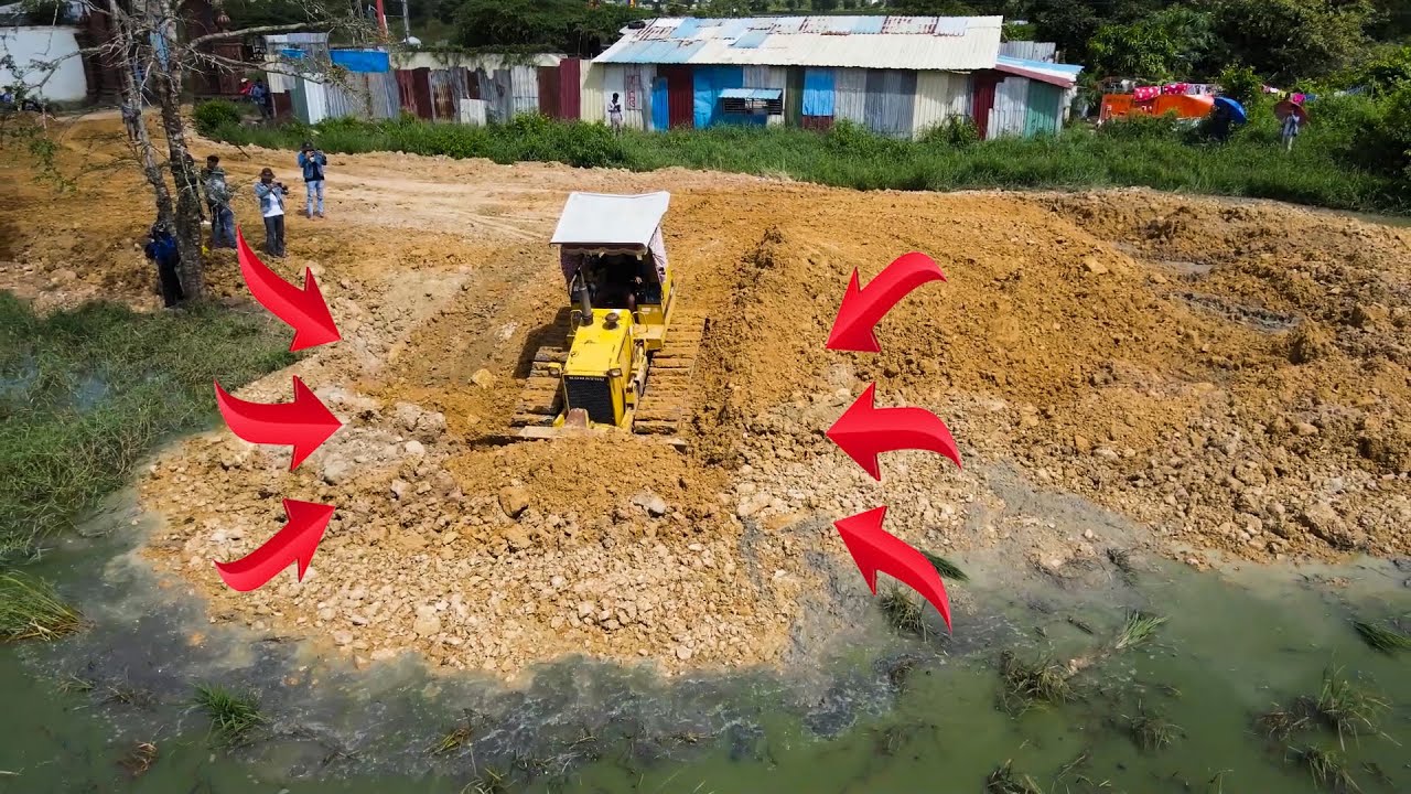 Part 3 \ Step Continued Exciting Skill Operator Dozer Driver Moving ...