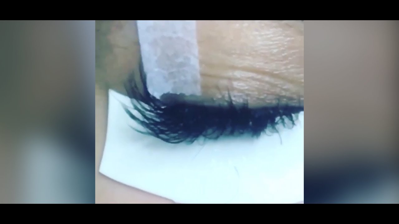 Isolation / classic lash extensions - YouTube