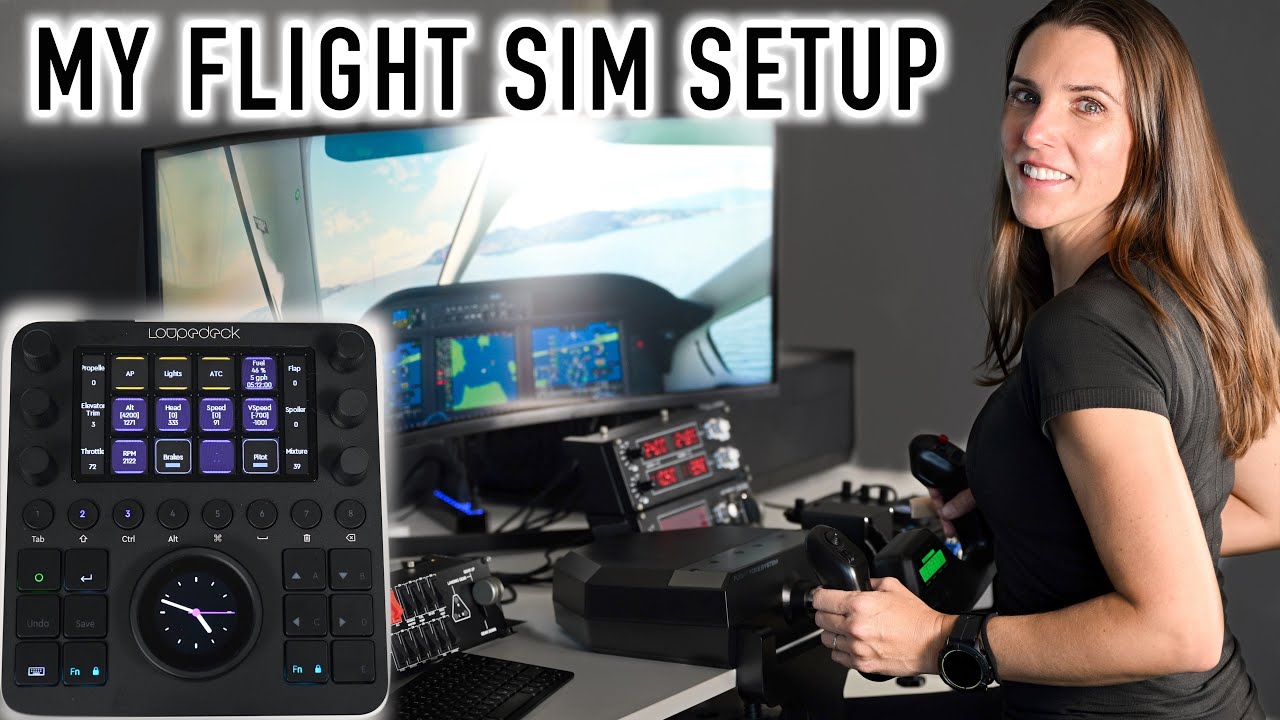 My Secret Passion is on the Other Side of My Studio - Microsoft Flight Simulator & the Loupedeck ...