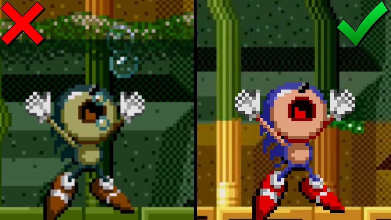 Inverted Water In Labyrinth Zone - YouTube