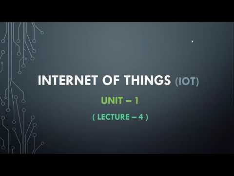 Introduction to Internet of things || IoT || Lecture 4 || History || UNIT-1 || JNTUH - YouTube