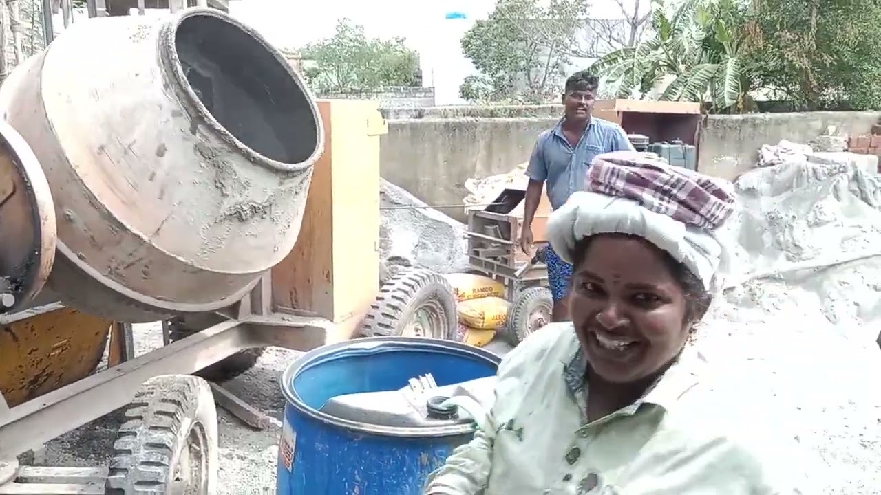 4 inches churki concrete tamilnadu 7094262655 - YouTube