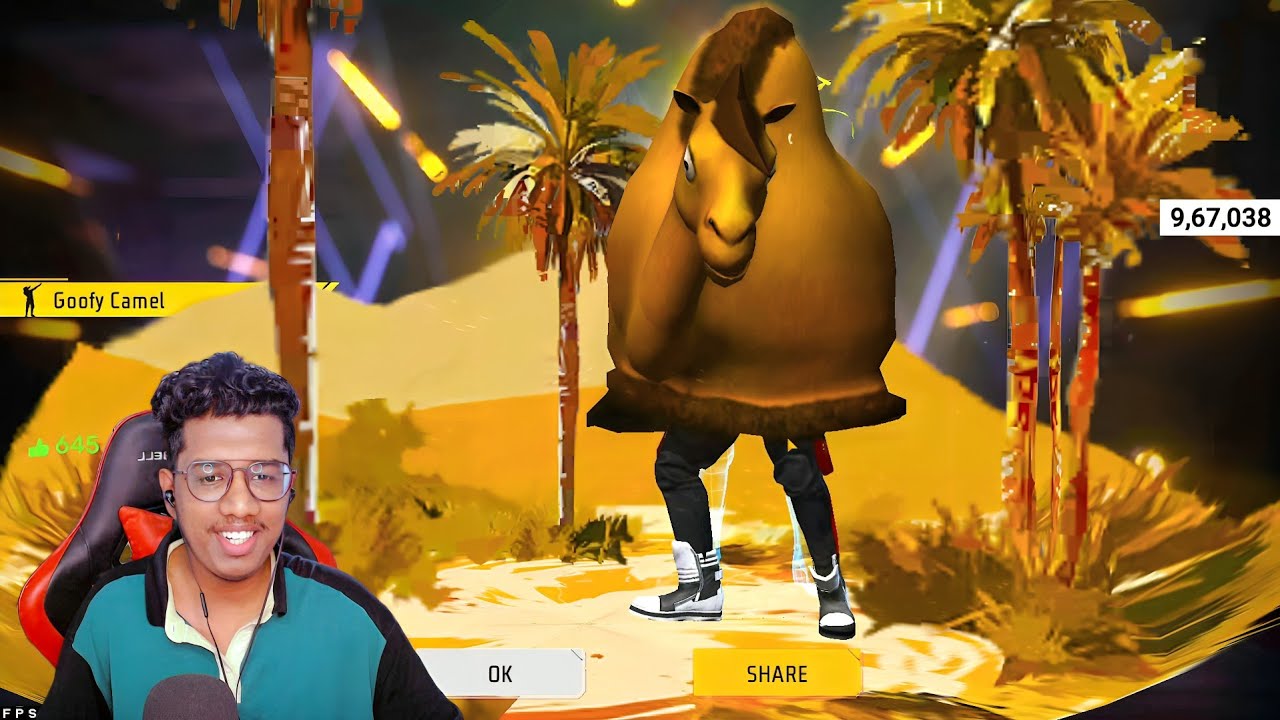 Goofy Camel Emote എടുത്തു 😁 New FadedWheel Event - Garena Freefire ...