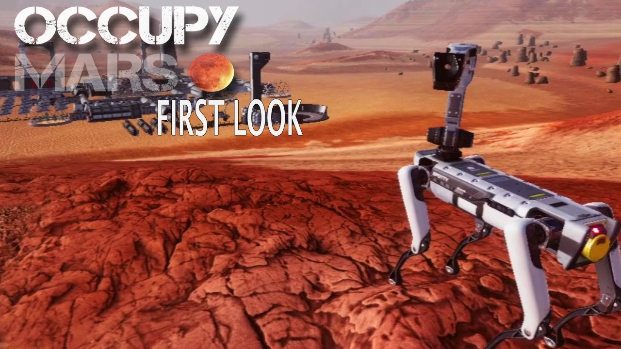 First Look At Occupy Mars Pt1 | Amazing Space Survival Game | Lets Play ...
