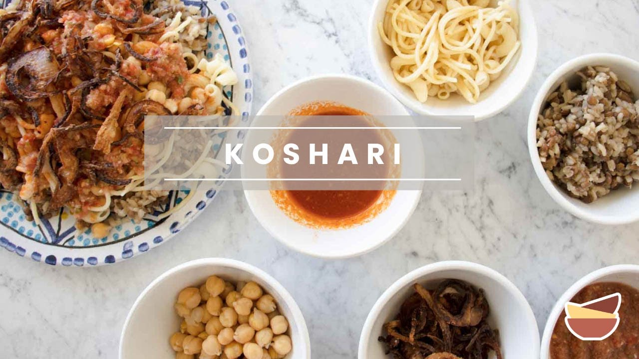 Traditional Egyptian Koshari - YouTube