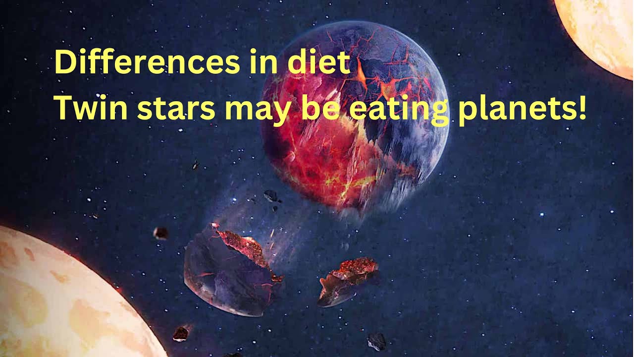 Astronomical Appetites: Twin Stars Reveal Planet Eating Habits! - YouTube