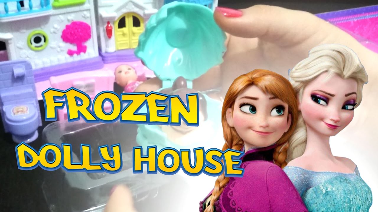 FROZEN Dolly House Unboxing - YouTube