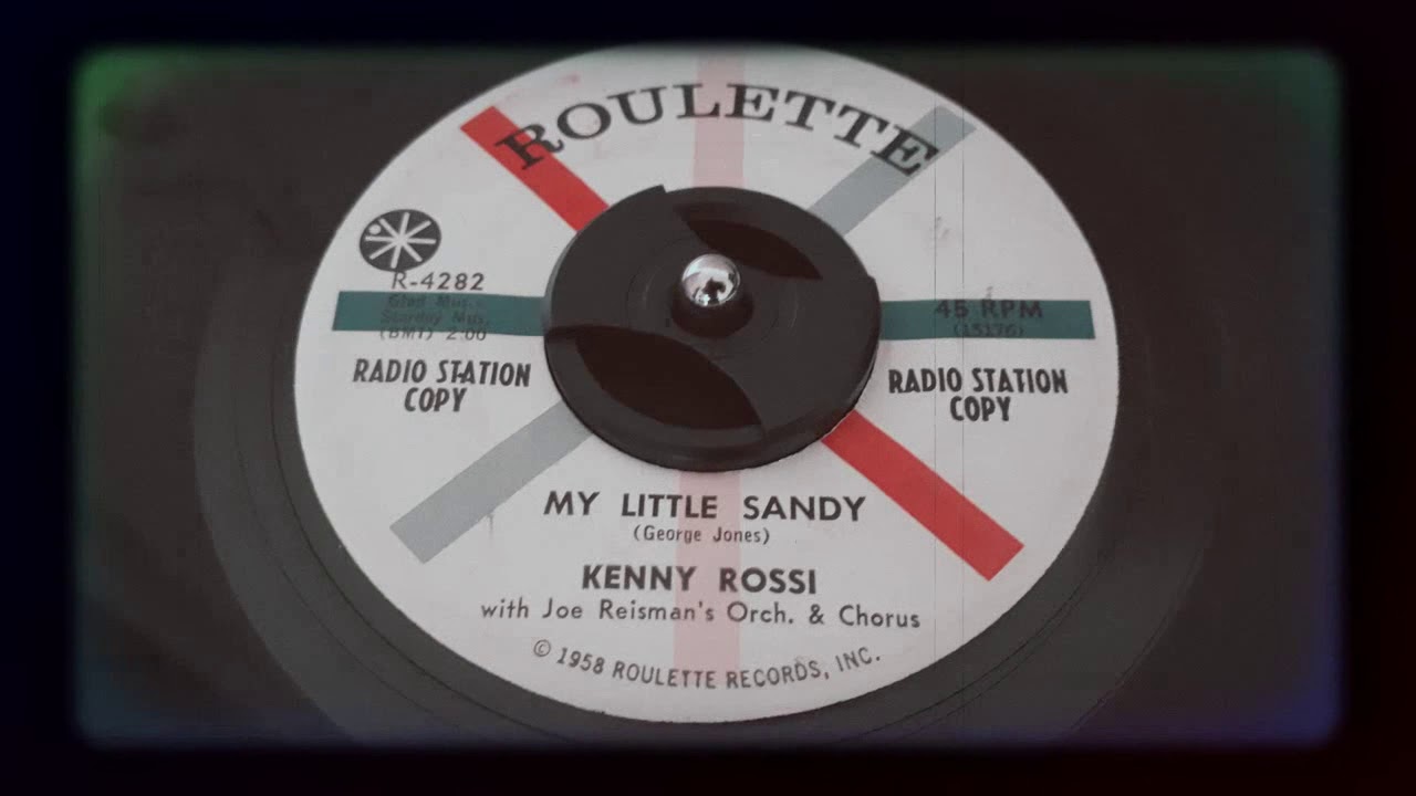 Kenny Rossi - My Little Sandy (1960) - YouTube