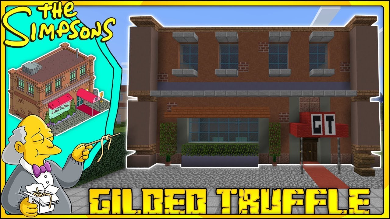 Minecraft Simpsons | Gilded Truffle Tutorial | mit Parkservice - YouTube