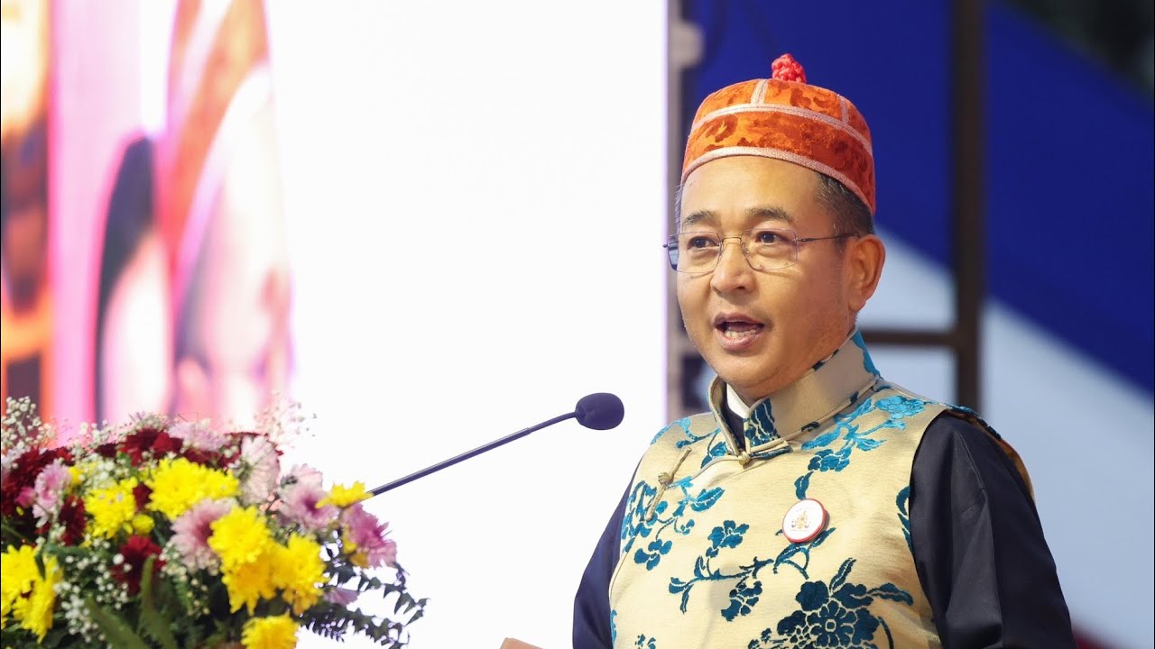 Speech by HCM Mr PS Golay (SKM Party) - YouTube