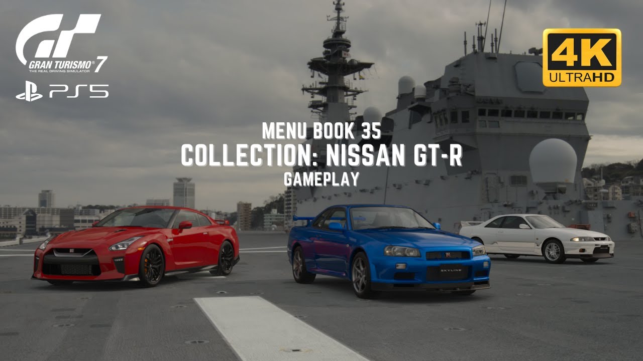 Gran Turismo 7 - Menu Book 35 - Nissan GT-R - Gameplay - 4K 60fps HDR ...