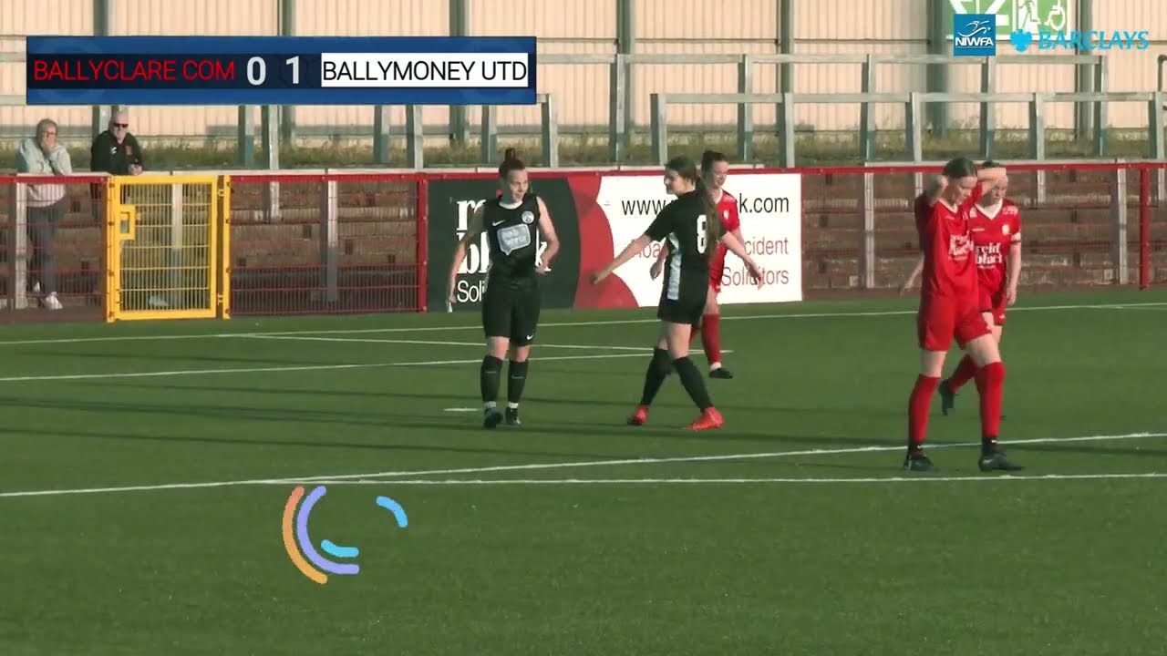 Women's Football Match Highlights - BALLYCLARE COMRADES LADIES V ...