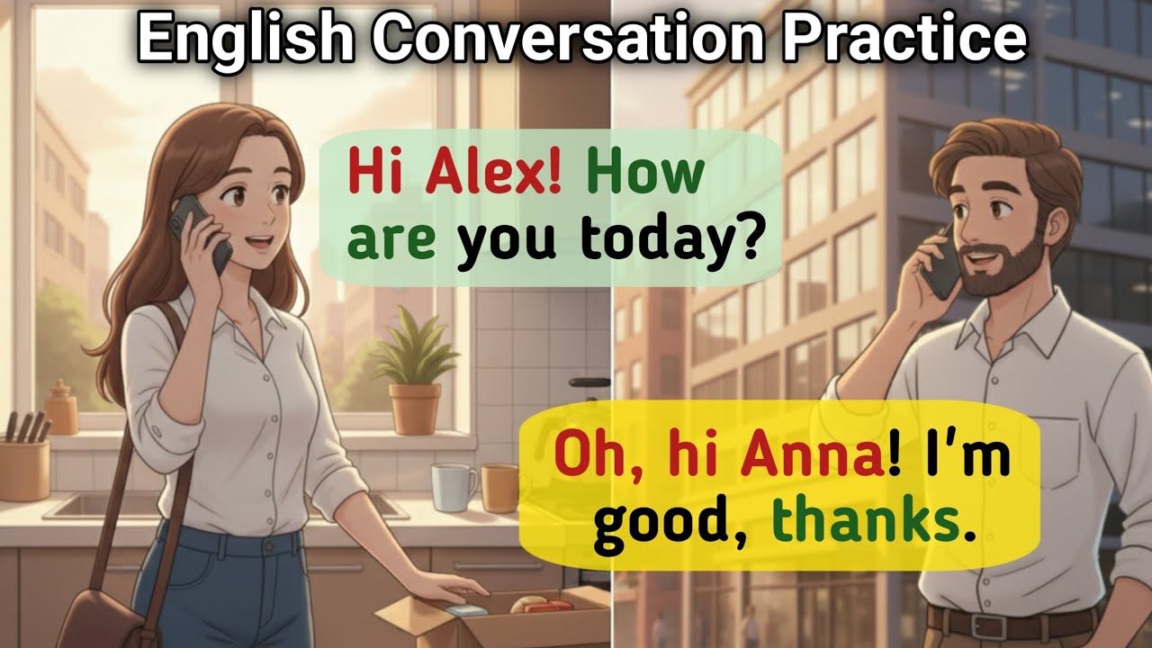 Natural English Speaking Practice – Simple Daily Conversation for ...