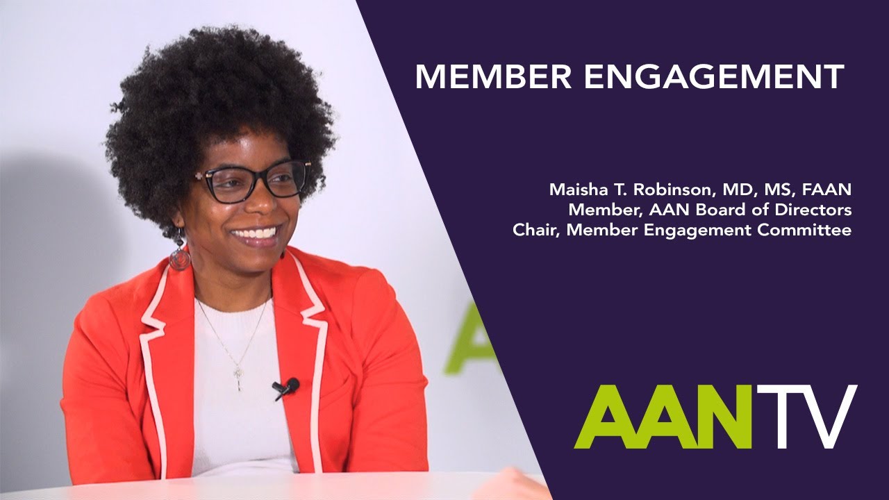 AAN TV Talks with Dr. Maisha Robinson about engaging and retaining AAN ...