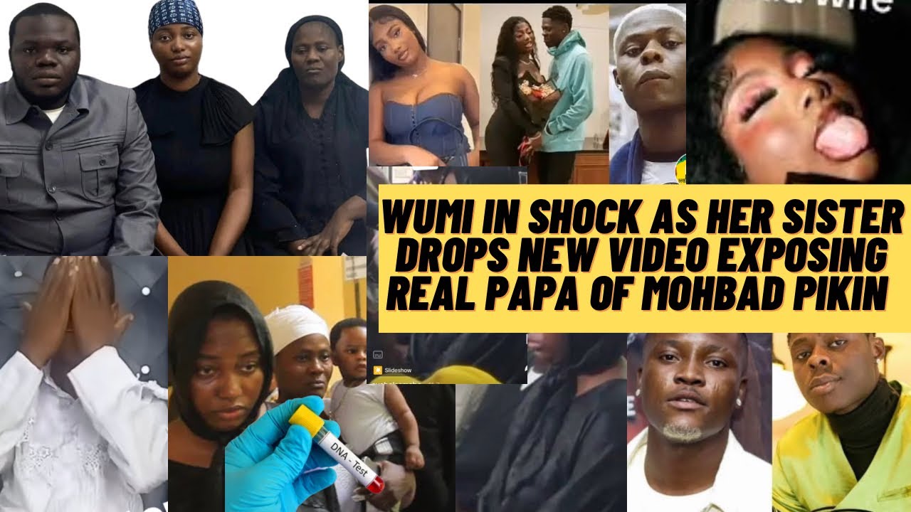 Wumi ‼️in shock as her sister drops fresh video exposing the real papa ...