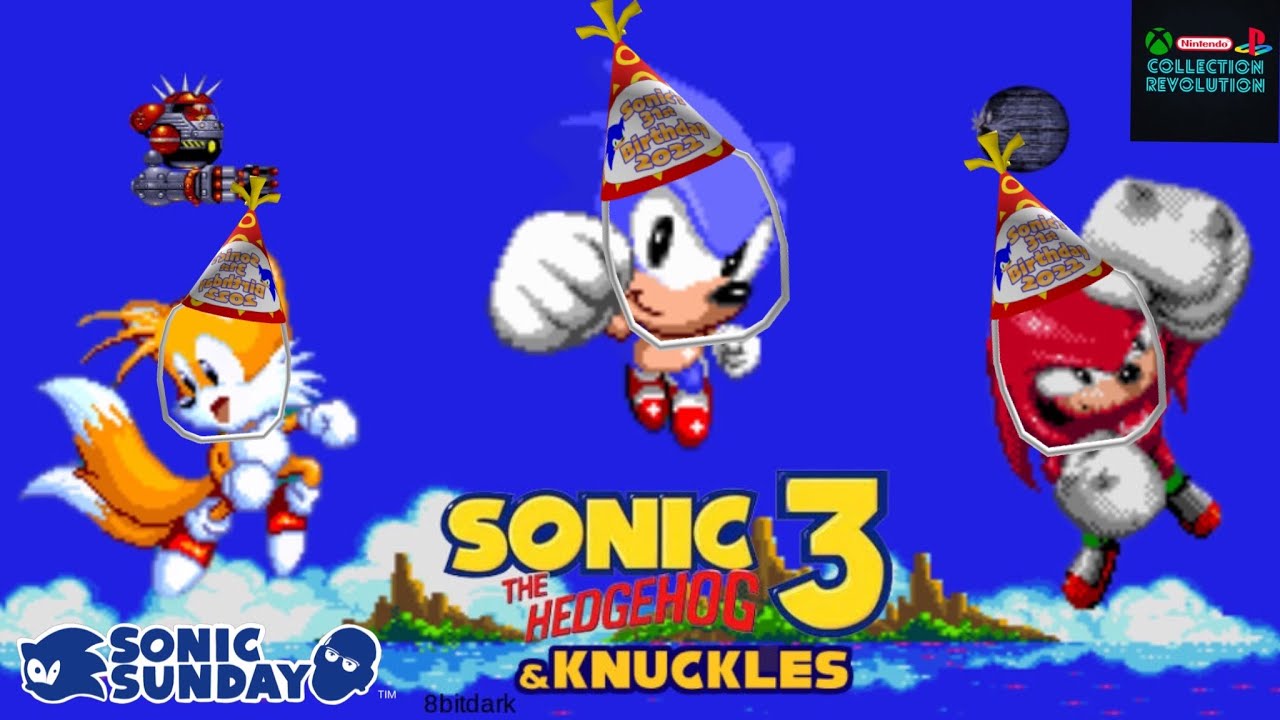 Sonic Sunday #97 Part 2 | Sonic 3 & Knuckles | 12 Hour Birthday Stream ...