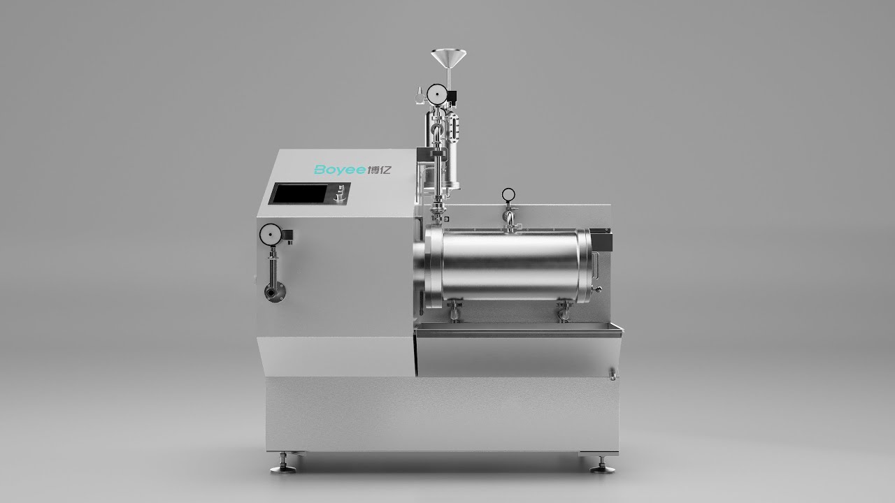 BYZR Ceramic Turbine Bead Mill - YouTube