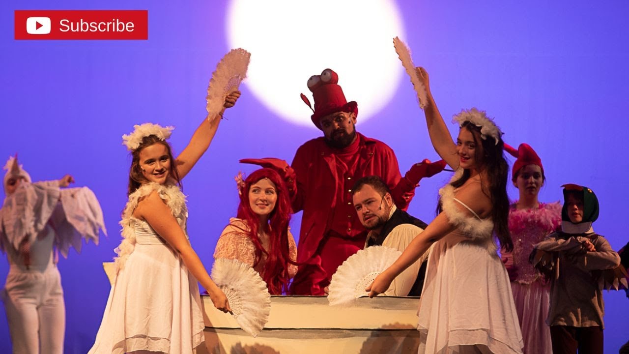 Kiss The Girl LIVE performance 🦀 Nigel Battle as Sebastian in Disney’s ...
