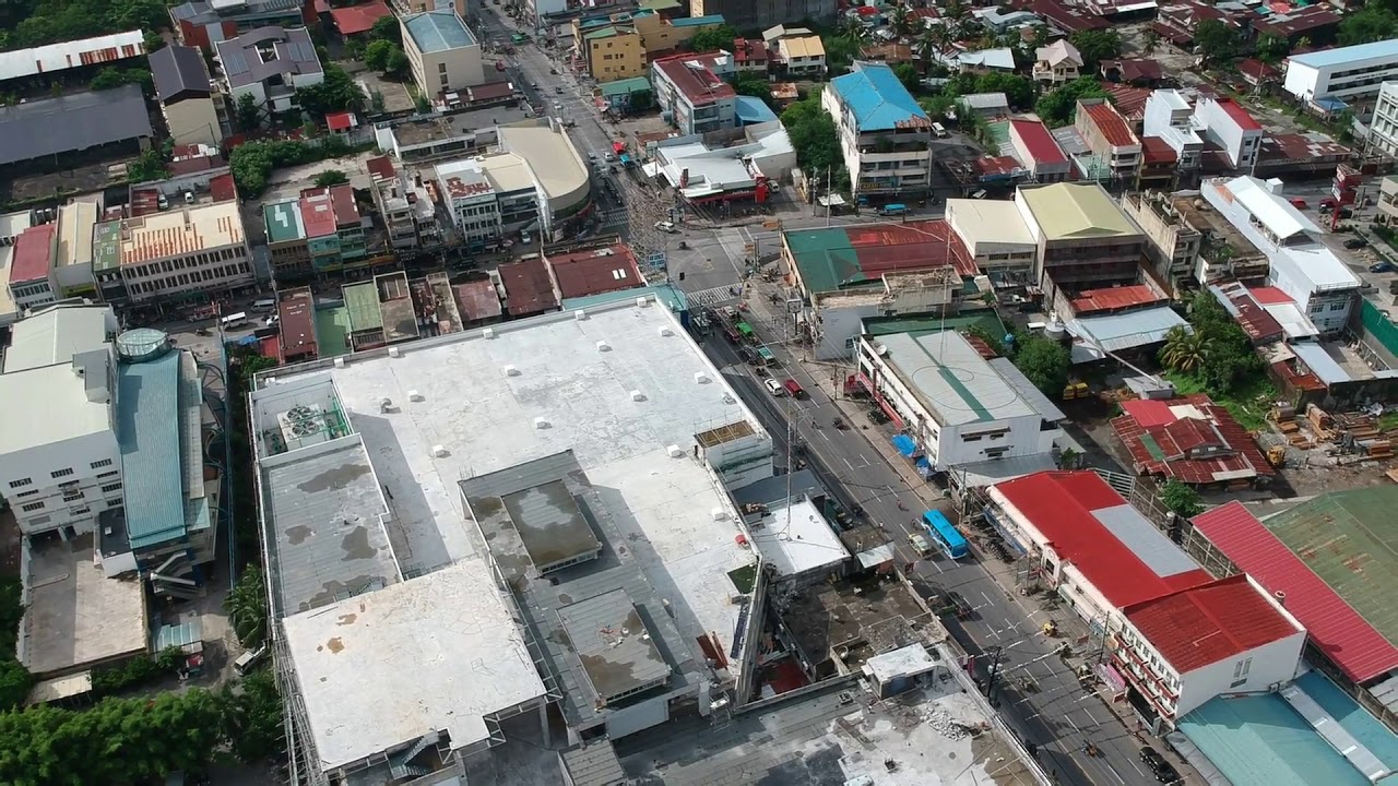 Aerial View of Downtown, Dagupan City, Philippines - YouTube