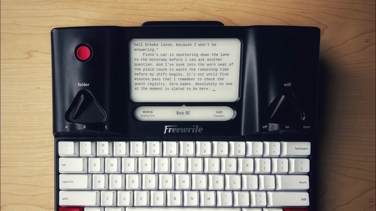 Astrohaus Freewrite and Travelers Notebook Thoughts + Updates - YouTube