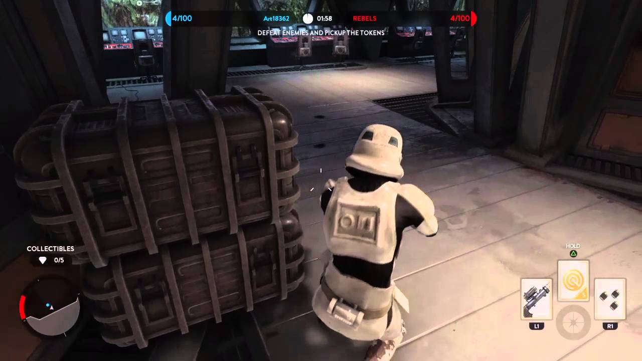 Star wars Battlefront Offline battles - YouTube