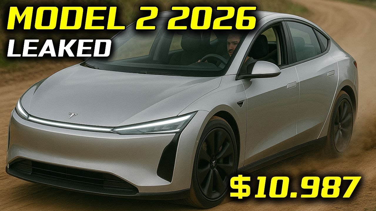 IT’S HERE! New Tesla Model 2 UNDER $10K is READY to SHAKE the Market ...