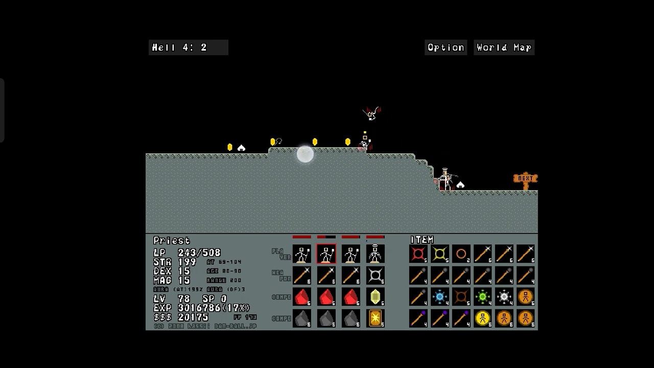 Stick Ranger Hell 4 Priest 3 + Angel lvl 77 78 - YouTube