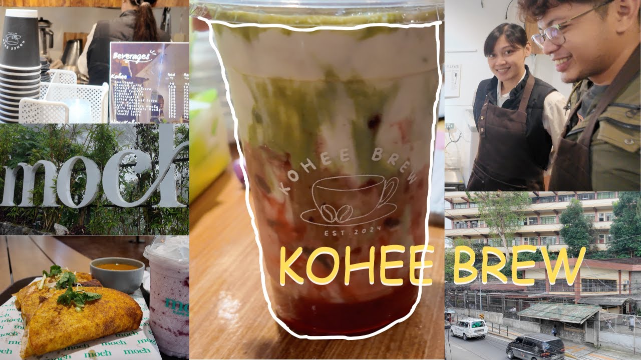 Surprise visit at my friends coffee shop, Kohee Brew.And a quick snack ...
