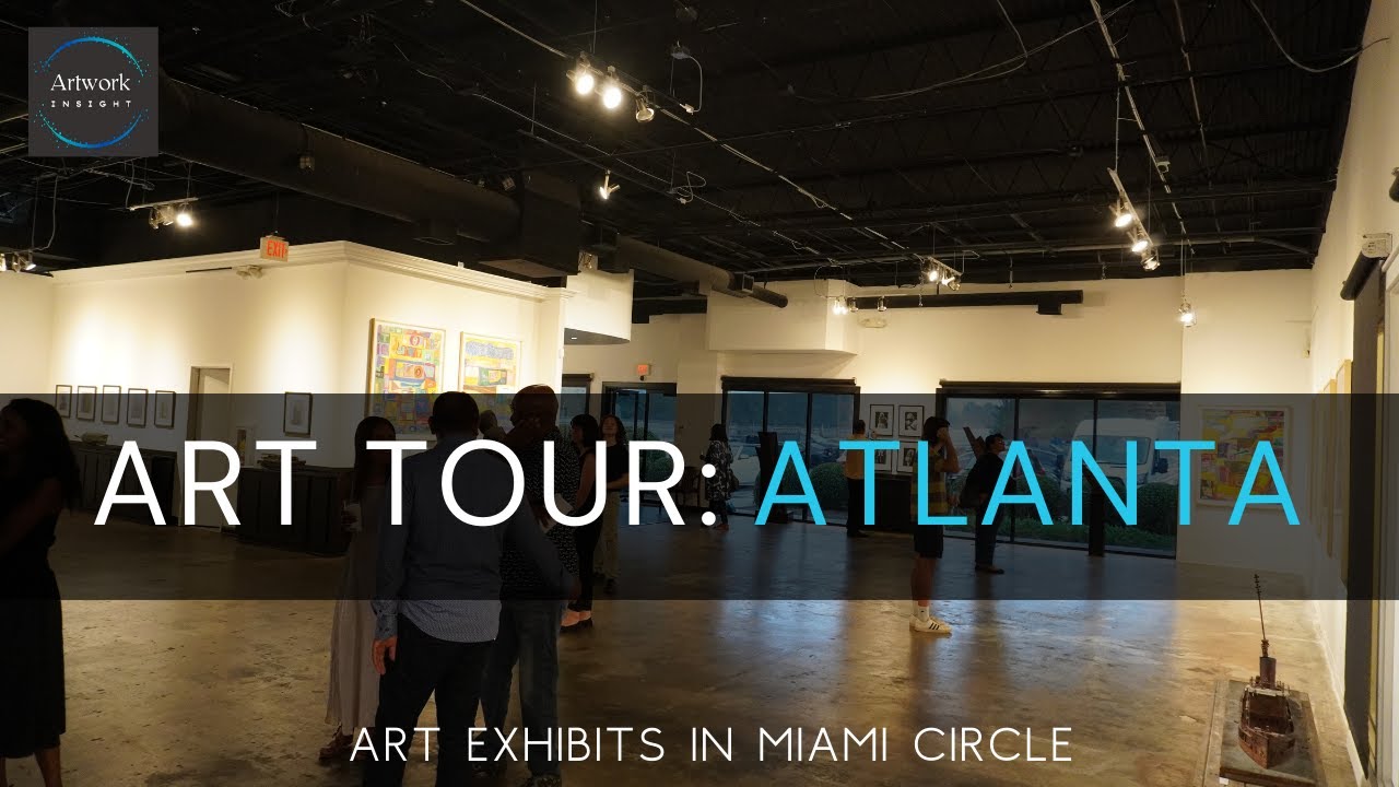 Check Out Our Art Tour | Celebrating Black Artists In Atlanta! - YouTube