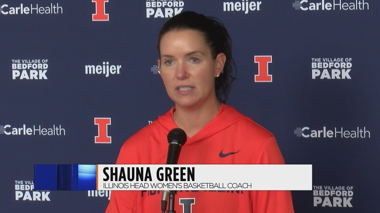 Shauna Green hopes added length helps Illini - YouTube