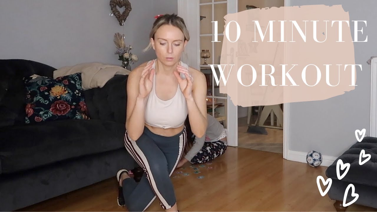 10 MINUTE AT HOME WORKOUT | HIIT | NO EQUIPMENT - YouTube