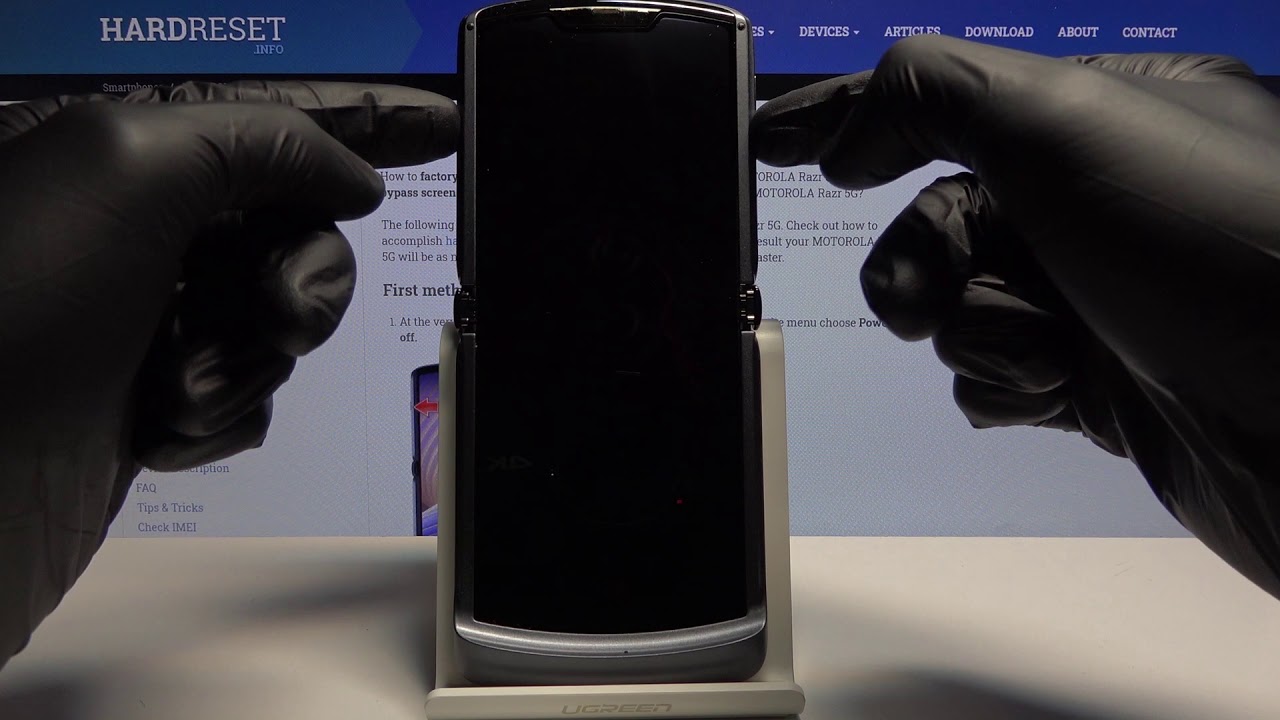 How to Enable Boot Mode in Motorola Razr 5G - Enter Hidden Android Mode ...