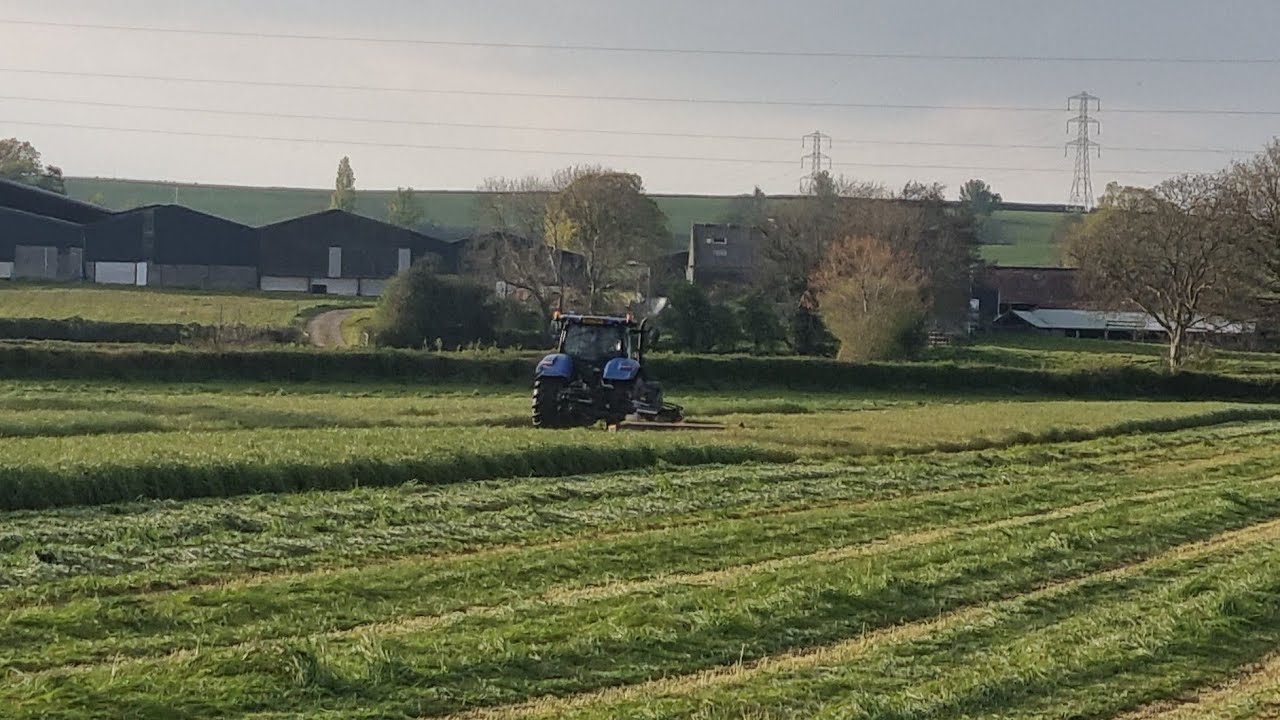 Mowing Grass and Milking cows! - YouTube